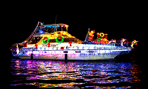 2025 Christmas Boat Parade of Lights, Newport Beach - The Catalina Flyer